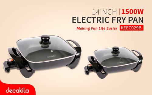 Decakila Cooking Utensils Electric skillet KEEC029B